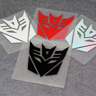 Transformers Reflective Sticker Autobots Decepticons Laser Stickers Car ...
