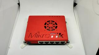 Mikrotik HEX RB750Gr3 Casing w/ Wall Mounting & Fan Attachment | Shopee ...