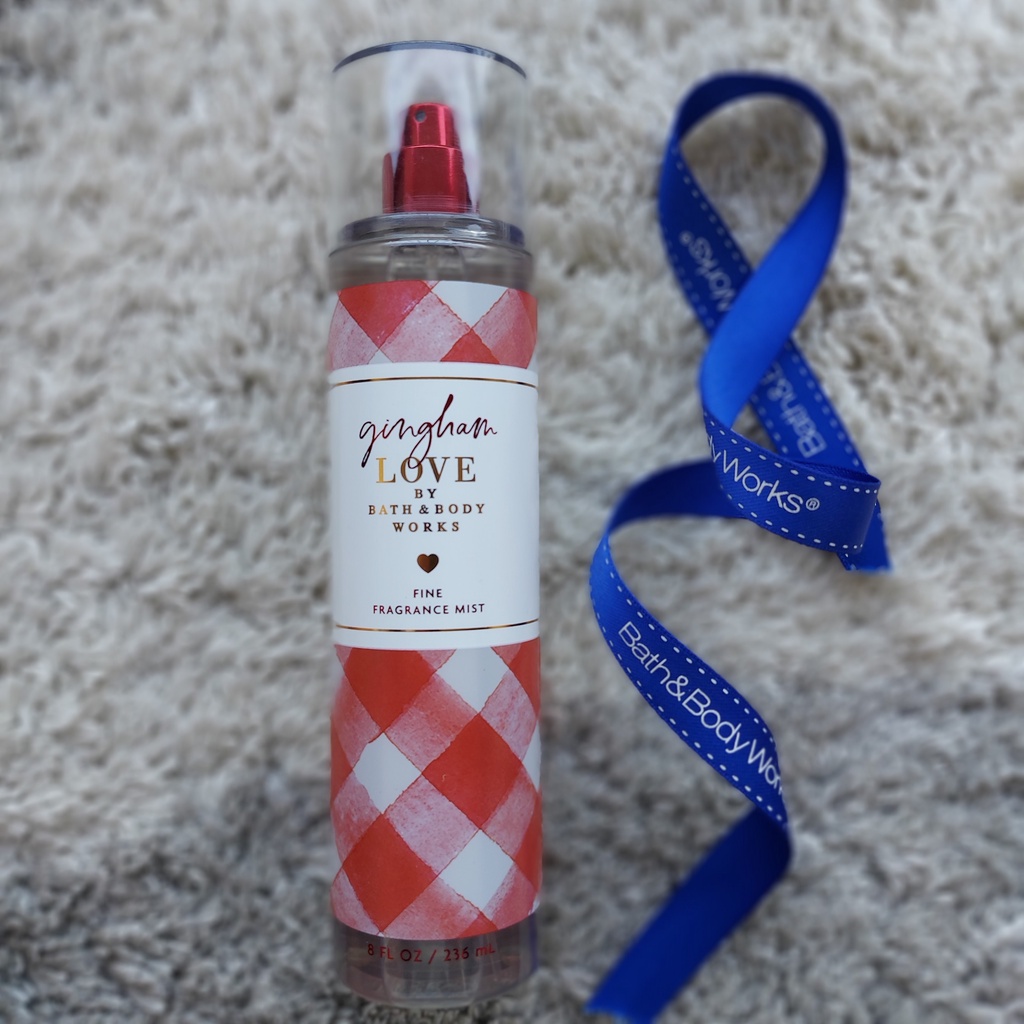 Bath And Body Works Usa Gingham Love Fine Fragrance Mist Red Berries