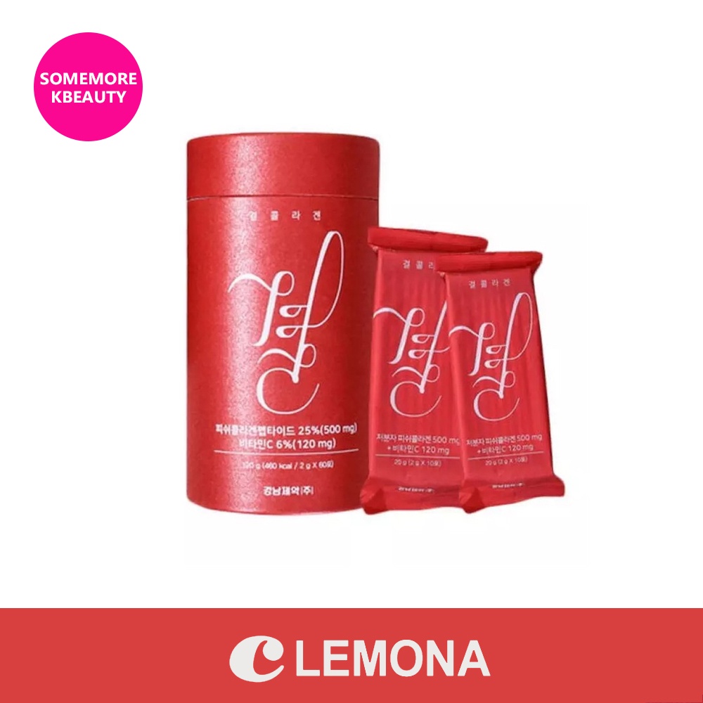 LEMONA Fish Gyeol Collagen 2g*60ea Vitamin C Powder Drink | Shopee Philippines