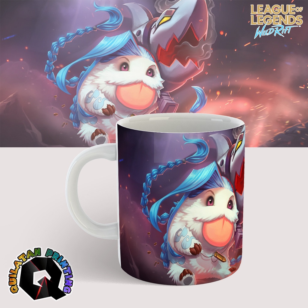 League of Legends Wildrift Poro Hero Jinx Mug/Magic Mug | Shopee ...