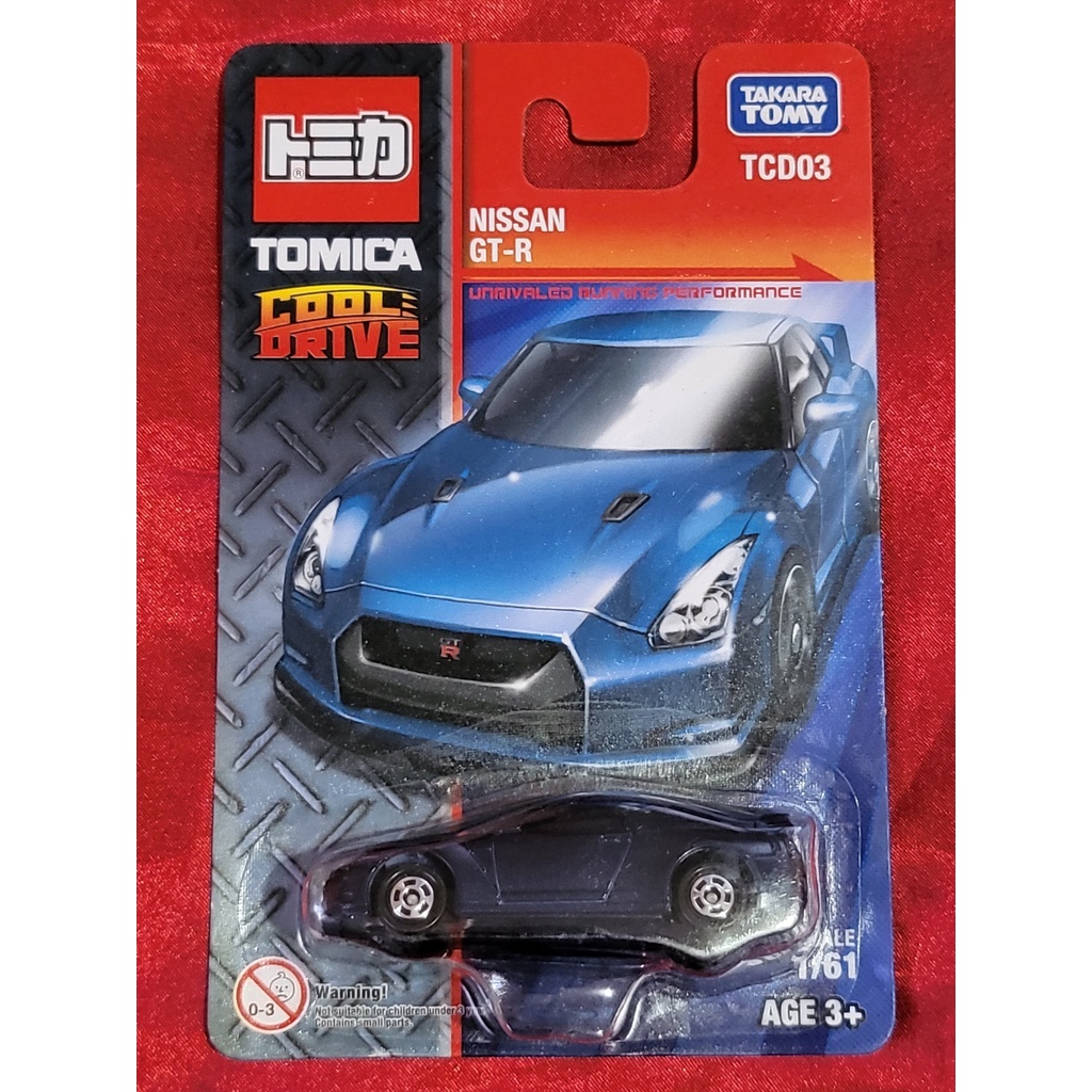 Tomica Cool Drive TCD-03 Nissan GT-R (Dark Blue) (Takara Tomy) | Shopee Philippines