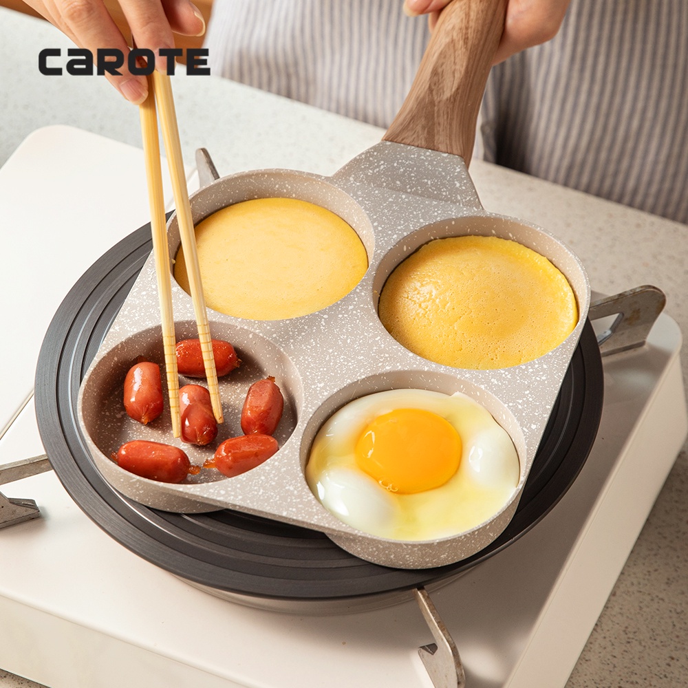 Carote Non Stick Frying Pan Kawali Cooking Egg hamburger flat Pan ...