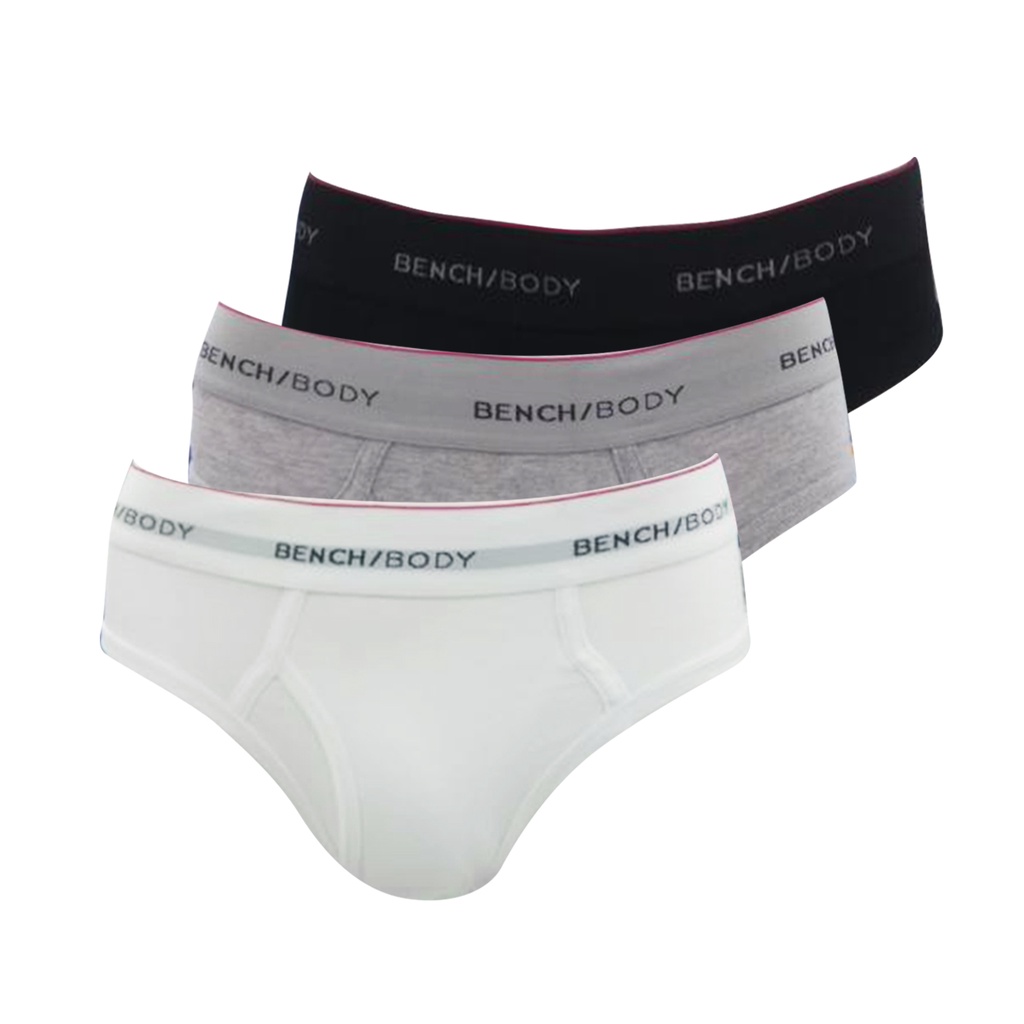 BENCH 100% Authentic Mens Classic Brief TUB0309 3pcs | Shopee Philippines