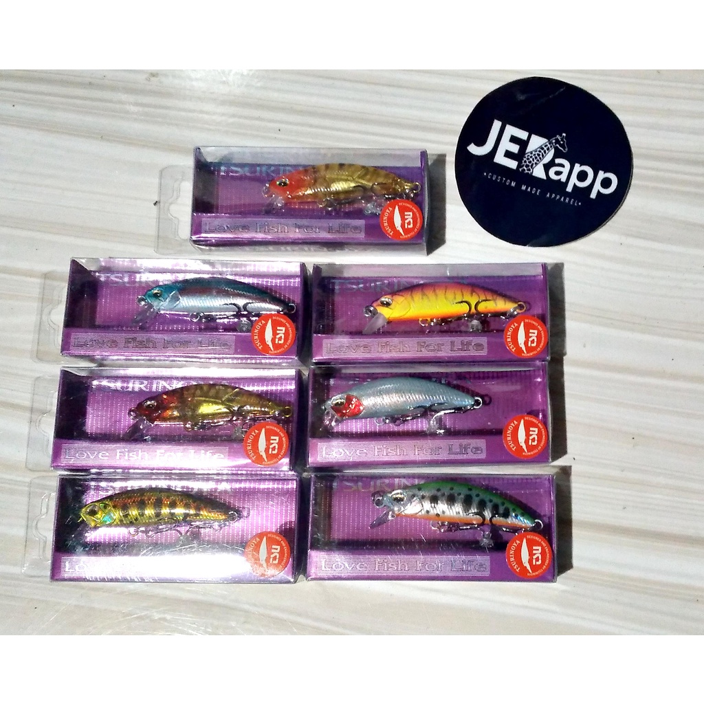 TSURINOYA DW63 Bait Lure 50mm 5g | Shopee Philippines
