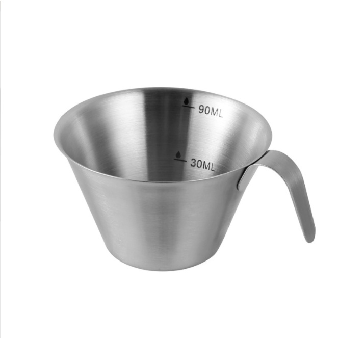 100ml Espresso Measuring Cup With Scale Stainless Steel Coffee Cup With ...
