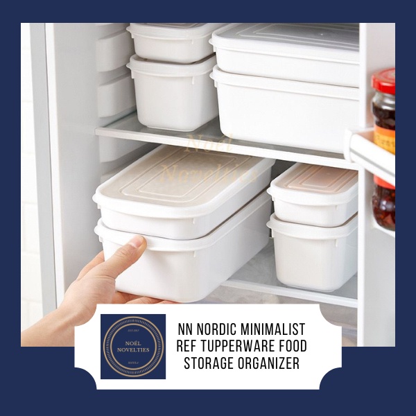 NN Nordic Minimalist Refrigerator Tupperware Fruits & Vegetables Food ...
