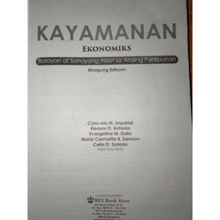 KAYAMANAN 10 (EKONOMIKS) | Shopee Philippines