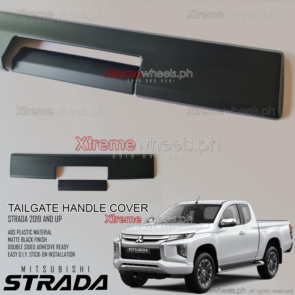 Strada GLX GLS ATHELETE 2019-2023 Rear Trunk Cover Matte Black ( Strada ...