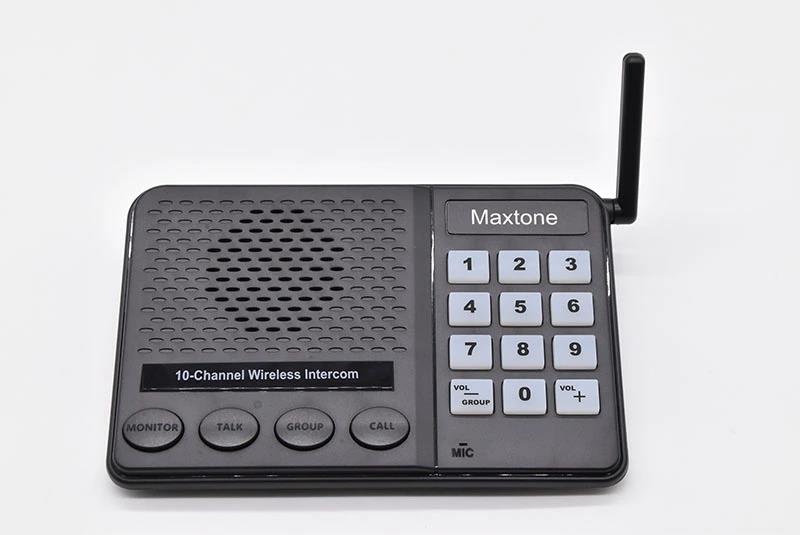 Ready stock,Wireless Intercom System 10 Channel 1K Meters Range No ...