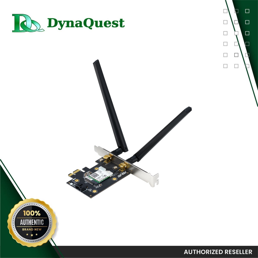 Asus PCE-AX3000 Dual Band Pci-E Wi-Fi 6 Bluetooth Adapter | Shopee ...