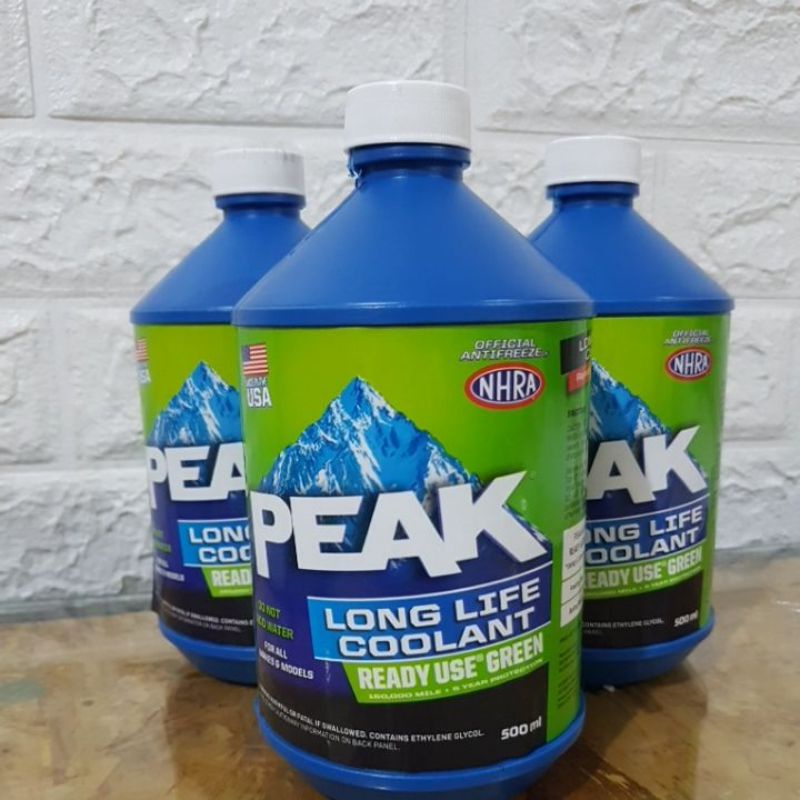 PEAK Long life Coolant 500ml | Shopee Philippines