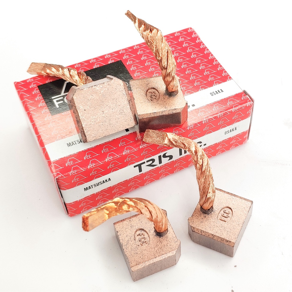 FCC Starter Carbon Brush Fits Toyota Corolla 4AFE 1.6 | Shopee Philippines