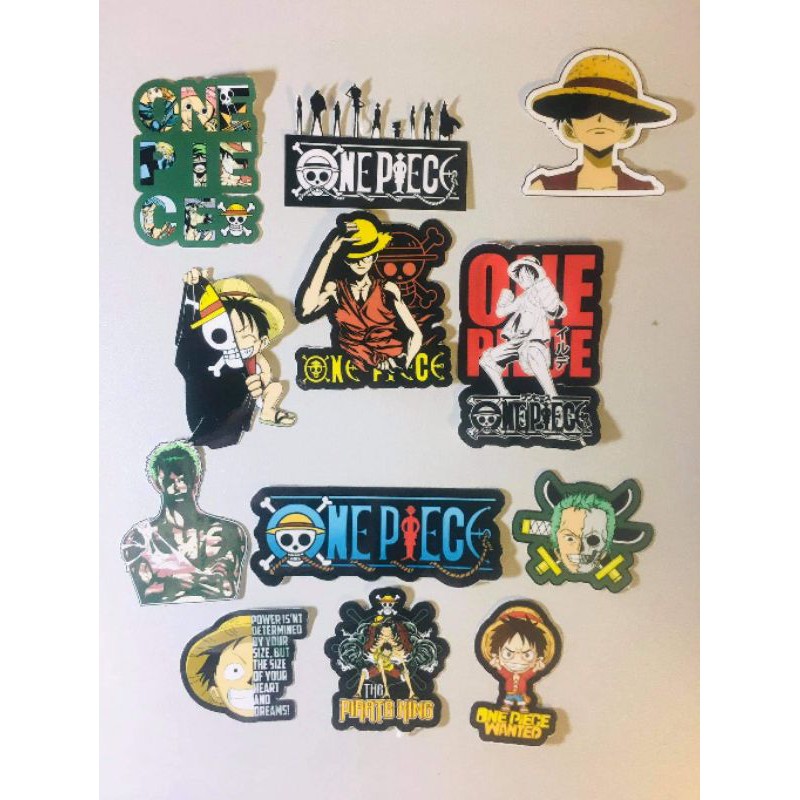 One Piece Sticker set | Shopee Philippines