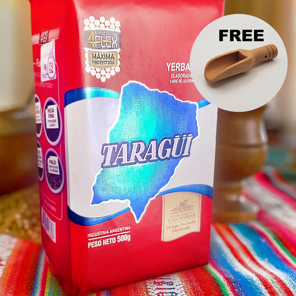 Yerba Mate Taragui Red Con Palo (Authentic) 500g/1kg Loose Leaf Herbal ...