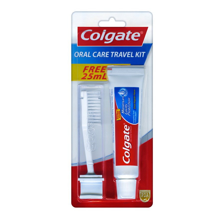 Colgate Tooth Brush Away plus 25ml Toothpaste | Shopee Philippines