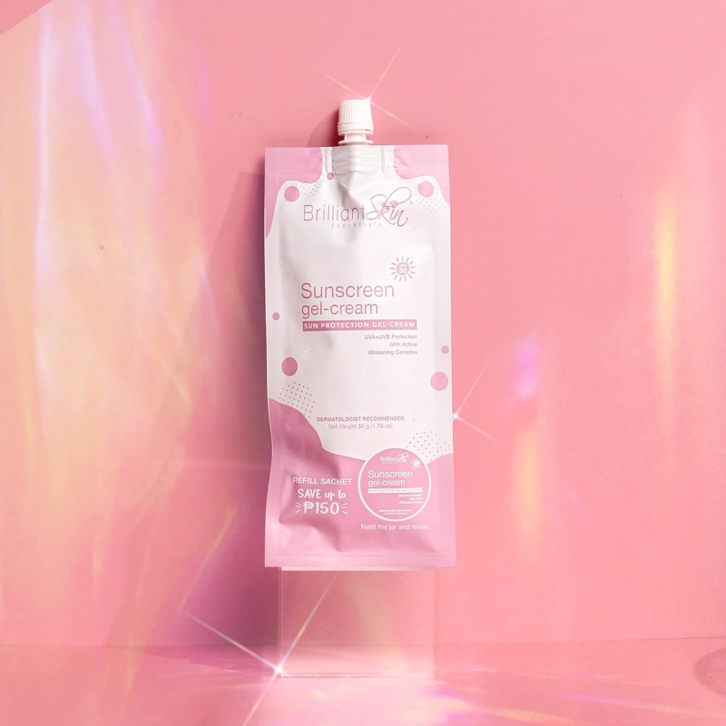 BSE Sunscreen gel cream 50g (light pink) | Shopee Philippines