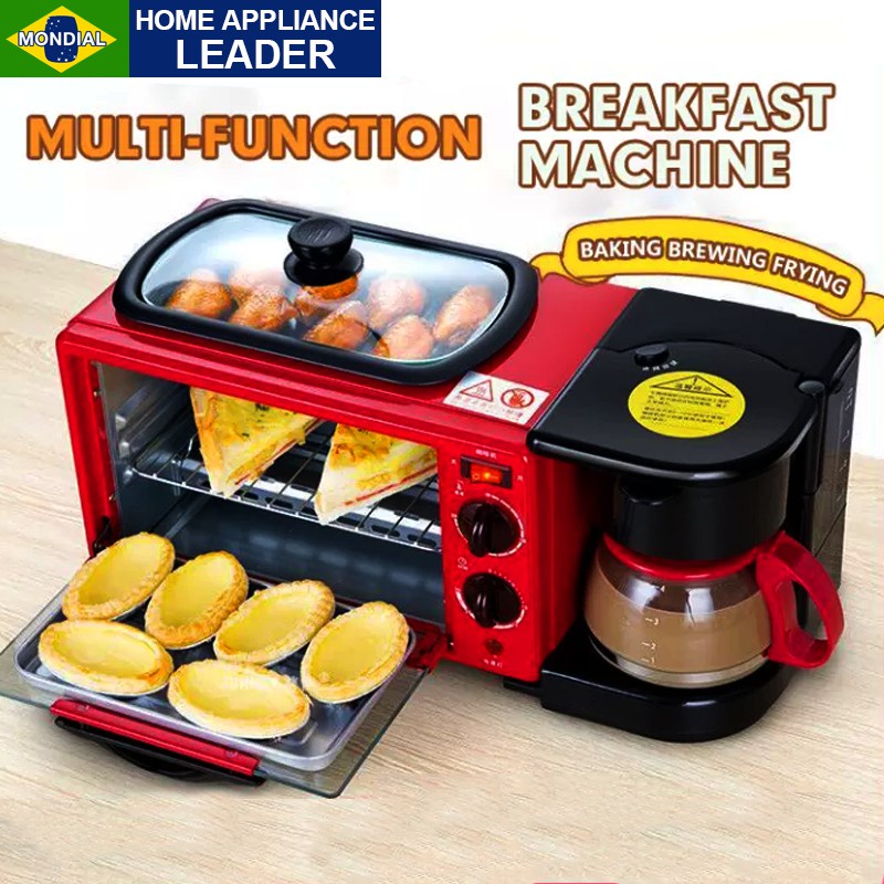 3-in-1 Breakfast Making Machine Household Oven Breakfast Machine ...