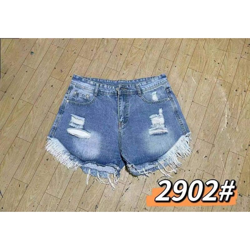 NEW PLUS SIZE RIPPED JEANS SHORTS FOR WOMENS | Shopee Philippines