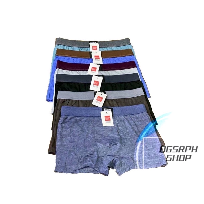 6pcs Bench Boxer brief For Men's Underwear 100％Cotton | Shopee Philippines