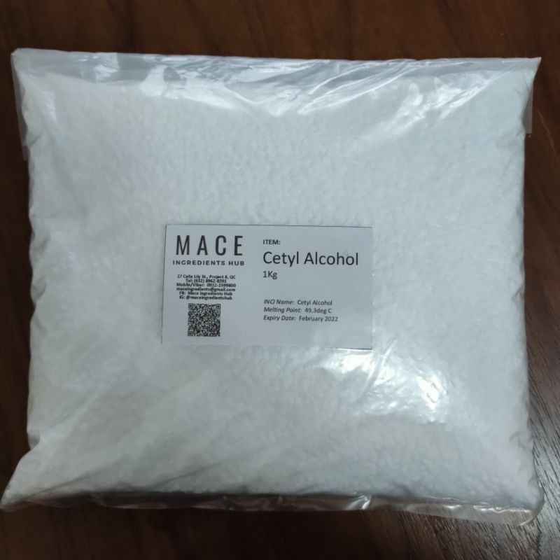 Cetyl Alcohol available in 1kg, 500g and 100g | Shopee Philippines
