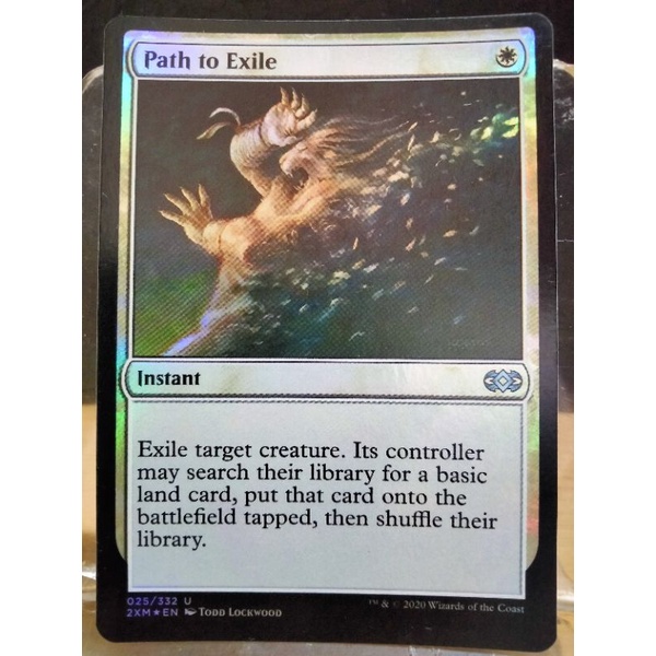 Magic: The Gathering(MTG) Path To Exile Double Masters (Normal/Foil ...