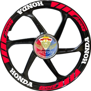HONDA BEAT. HONDA BEAT FI MAGS STICKER DECALS SET FOR 2 WHEELS FRONT ...