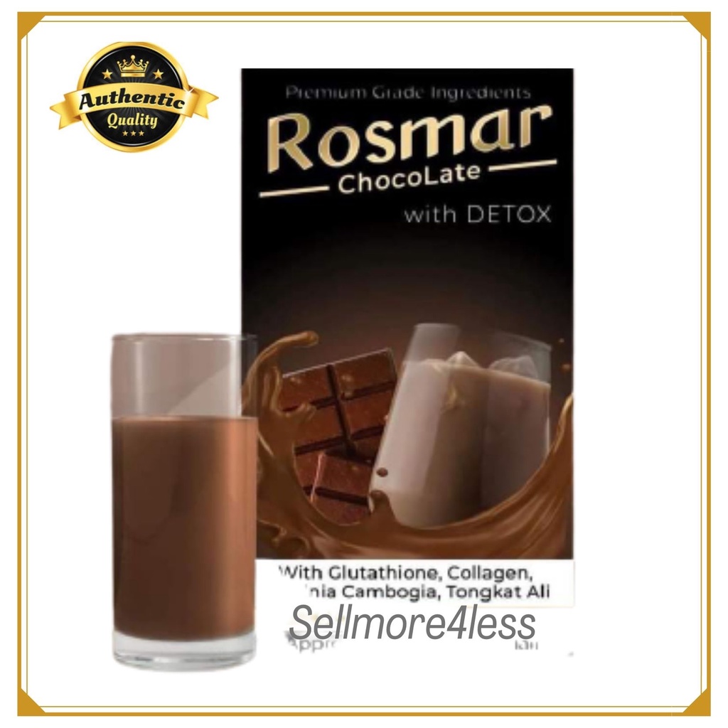 ROSMAR CHOCO & COFFEE DETOX (10 SACHET) | Shopee Philippines