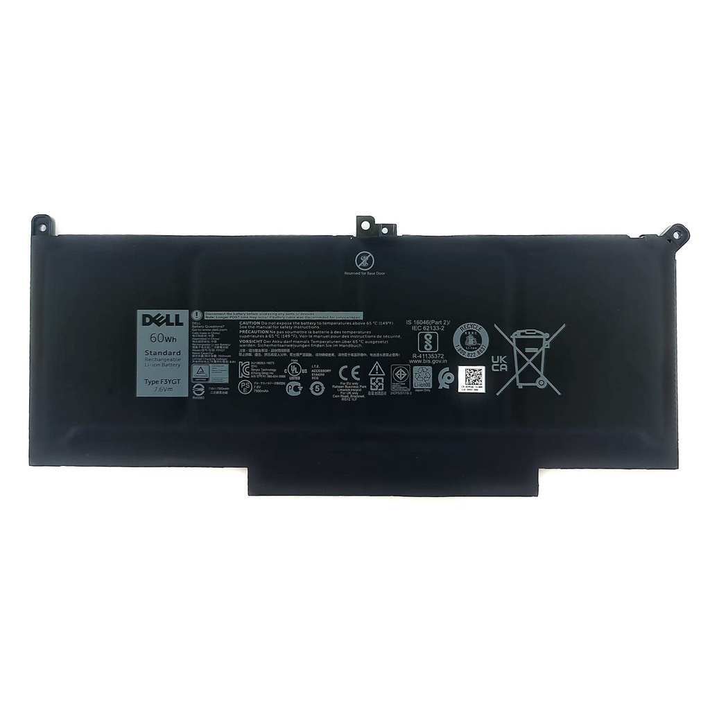 F3YGT Battery for Dell Latitude 7480 7280 7490 E7480 E7280 E7490 7480 ...