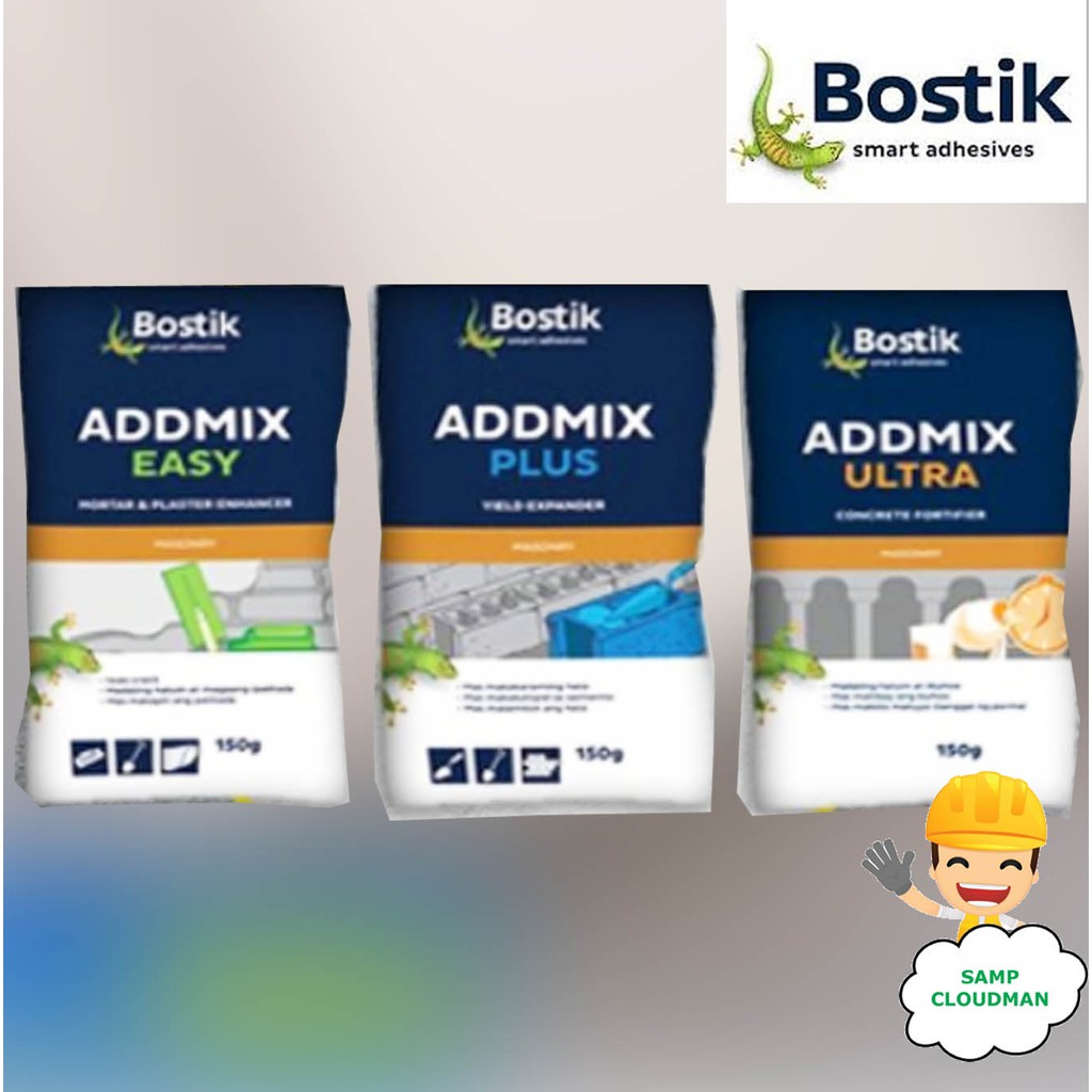 Bostik Addmix Easy Plus Ultra Easy Mortar & Plaster, Yield Expander ...