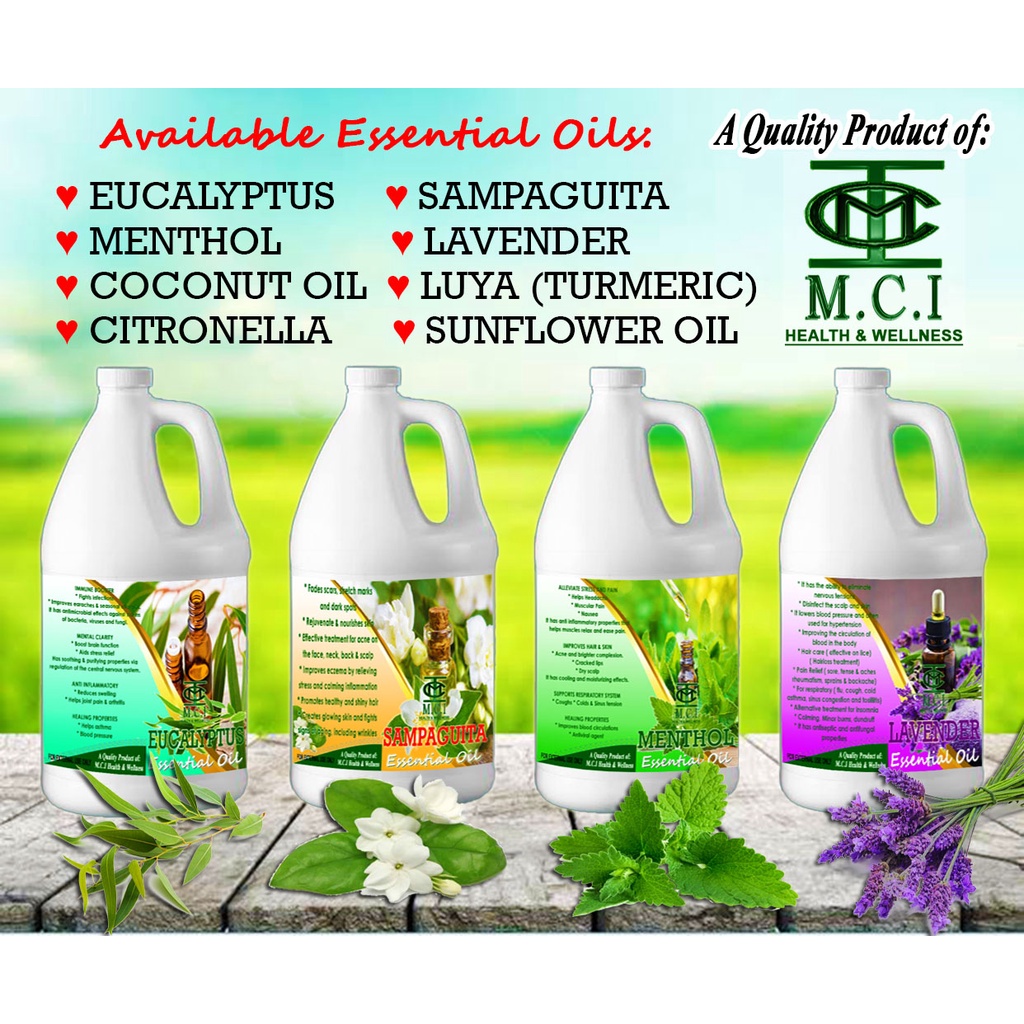 1 Gallon Massage Oil El Shaddai Shopee Philippines