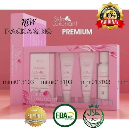 100% Authentic Skin Luxuriant Rejuvenating Derma Facial Set (New ...