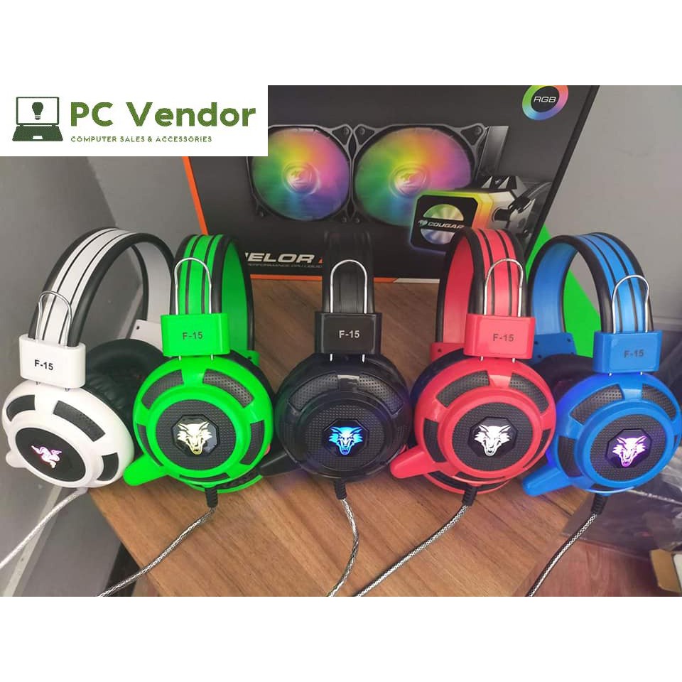 ORIG Badwolf F15 Gaming LED Headset w/ Mic best for Computer Shop ...