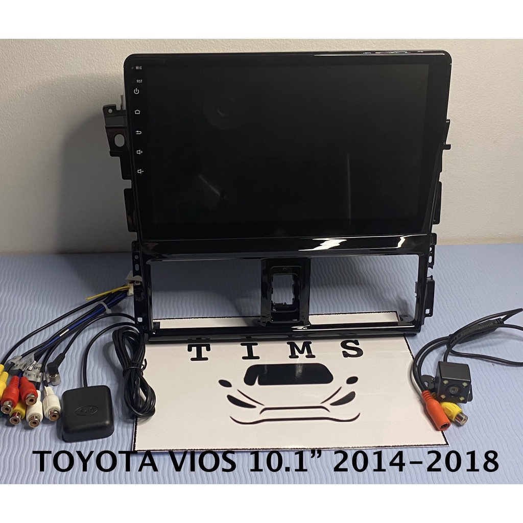 TOYOTA VIOS 2014 2015 2016 2017 2018 10"ANDROID Head Unit/ Stereo Panel ...
