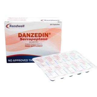 DANZEDIN (SERRAPEPTASE) ENZYME SUPPLEMENT 80,000 SPU | Shopee Philippines