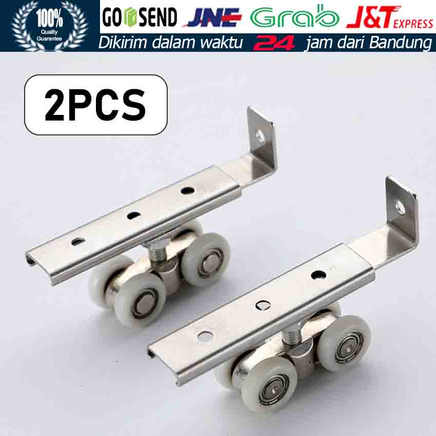 2pcs/set Sliding Door Wheels Sliding Door Hanging Wheels Sliding Door ...