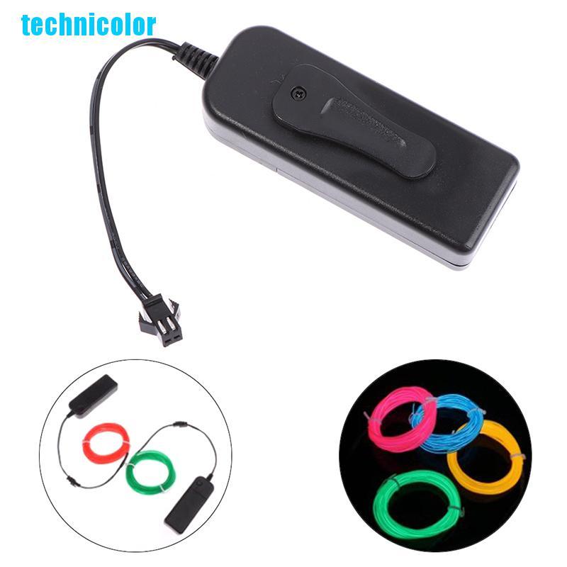 Tcph dc 3v adapter driver 1-5m el wire electroluminescent light ...