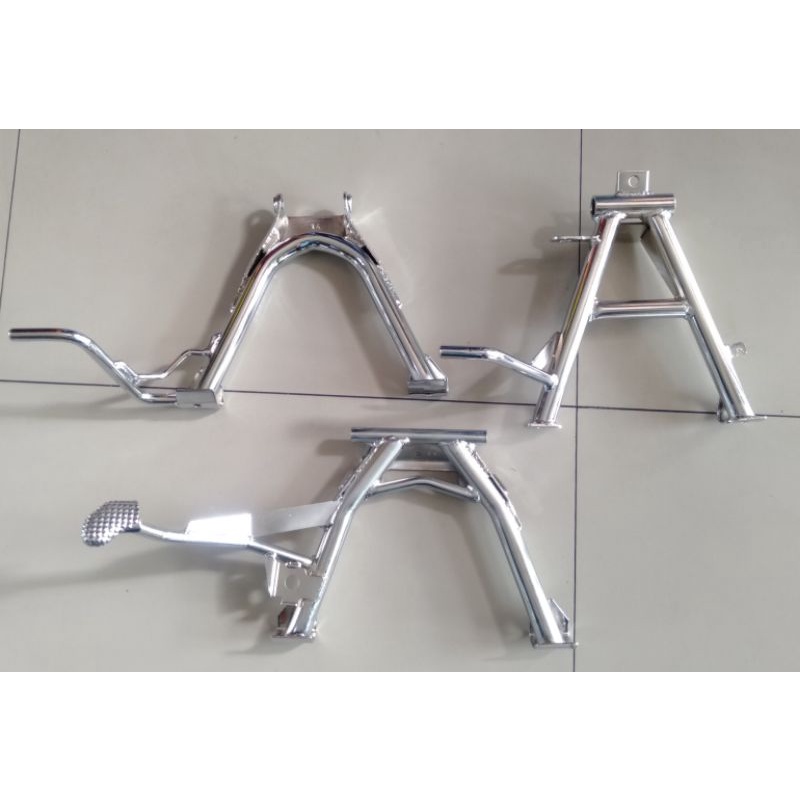 CENTER STAND MIO/NOUVO,WAVE 125/100S (2005 MODEL),CLICK 125 i ( CHROME ...