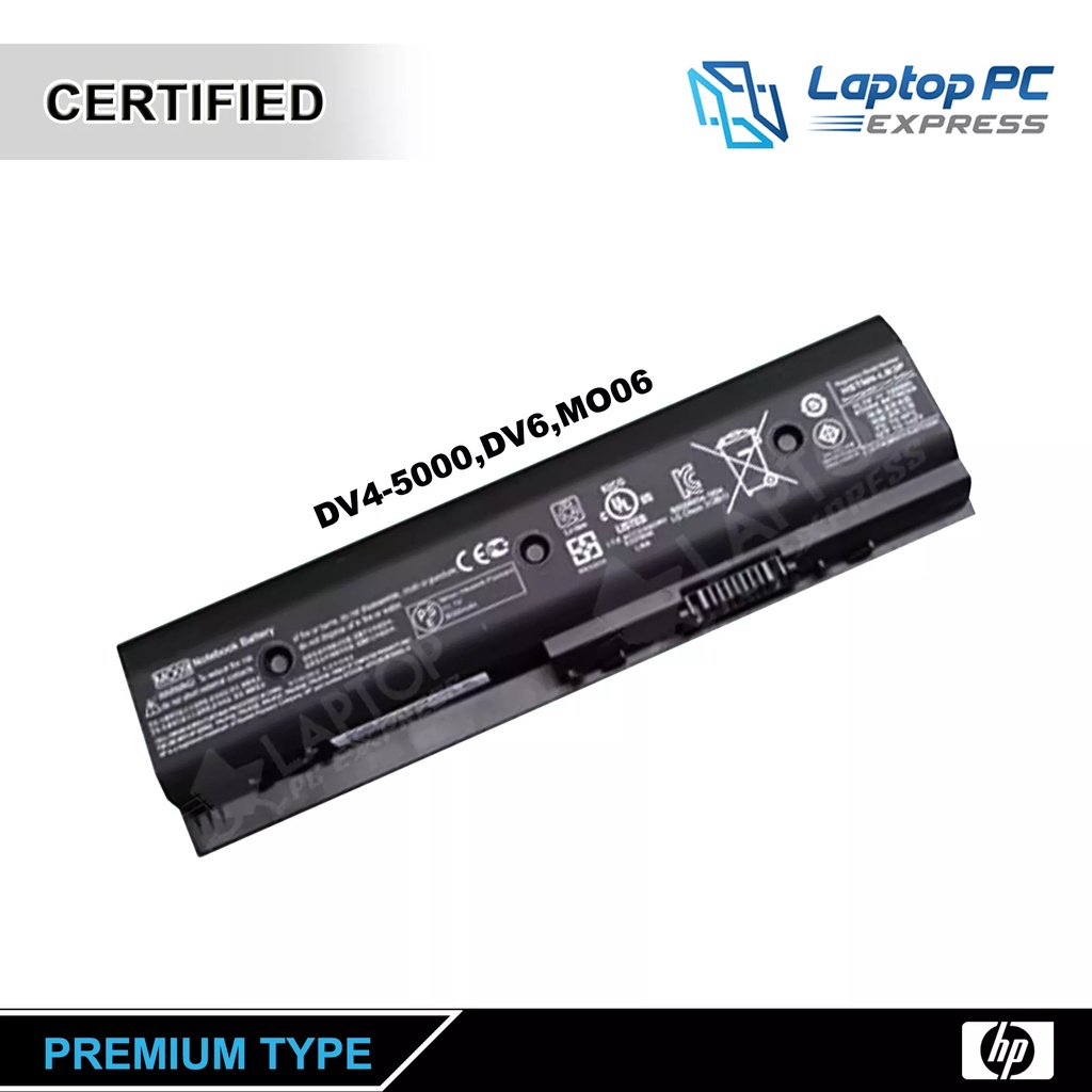 HP Battery DV6 MO06 for HP Pavilion DV4-5000 DV6-7000 DV7-7000 Envy DV4 ...