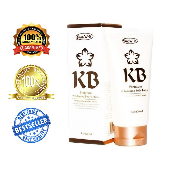 KB Premium Whitening Lotion 120ml SPF30 (Made in Korea) | Shopee ...