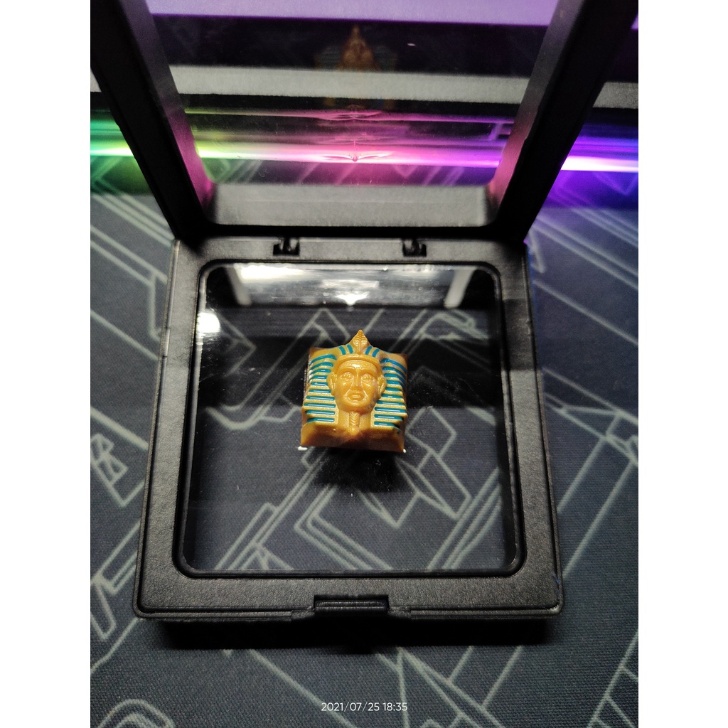 Artisan keycap Egyptian Pharaoh keycaps Hand made Resin keycap ...