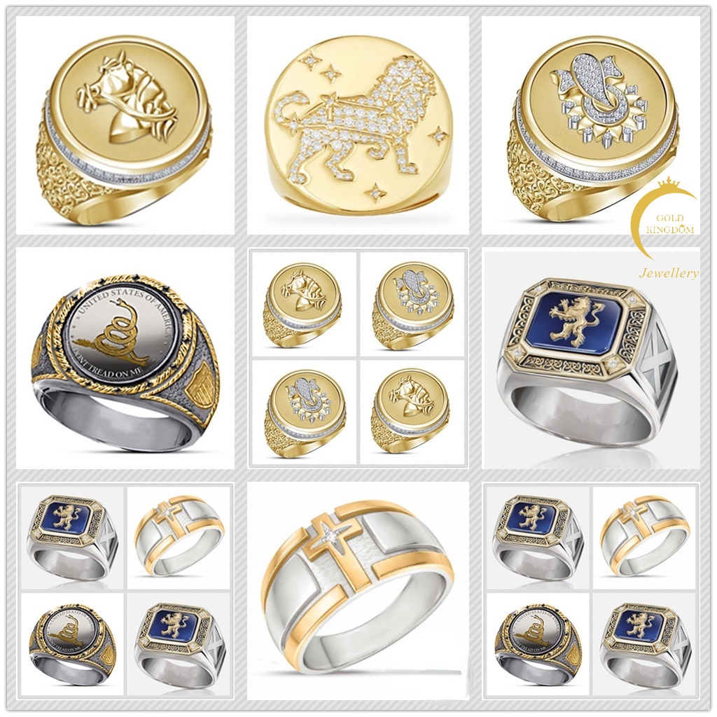 Goldkingdom Jewellery Fashion Ready Stock Accessories Gold Bangkok Lion ...