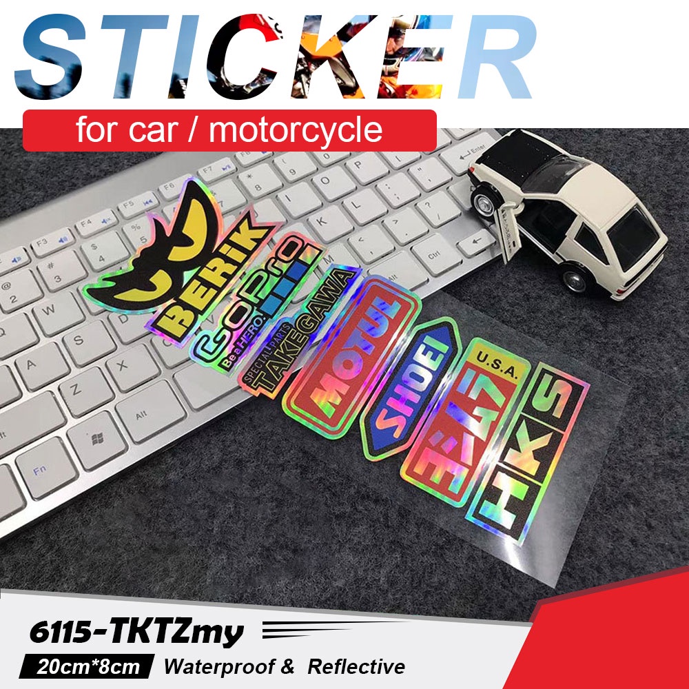 Sticker Helmet Visor Sticker Car/Motorcycle Sticker Helmet Sticker ...