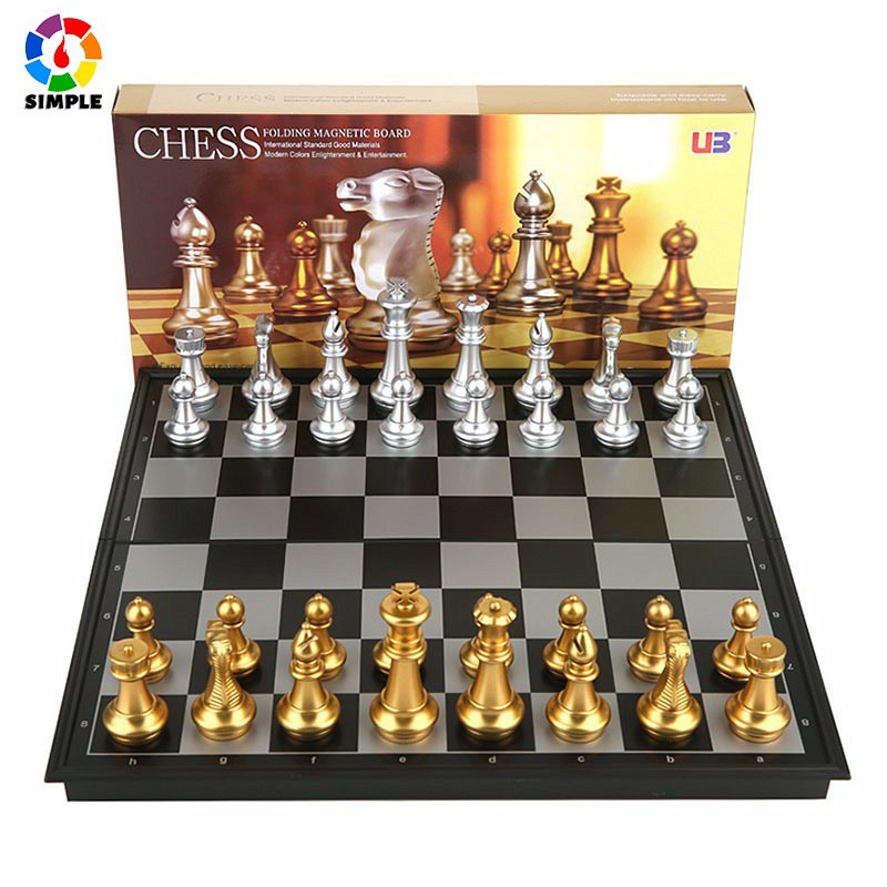 Folding International Chess Set Pieces Set Board Game Funny Game ...