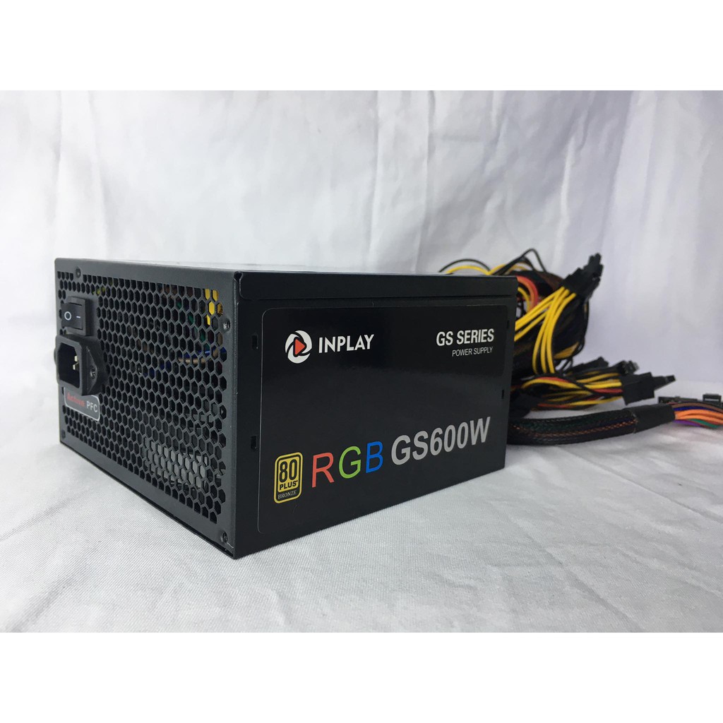 Inplay GS600wRGB 600w 80+ Bronze Truerated PSU | Shopee Philippines