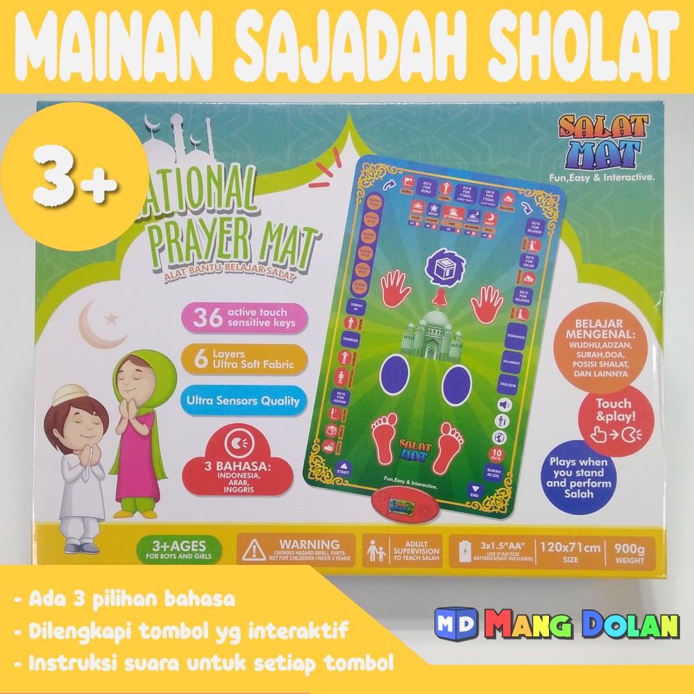Educational Toys Prayer Mat - Prayer Rugs For Kids Learning Educational ...