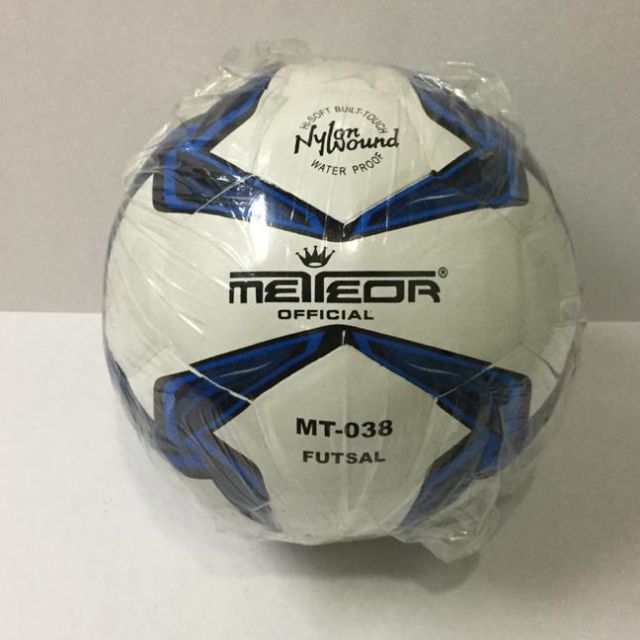 Meteor Official Football Soccer Ball Futsal MT-038 synthetic leather ...