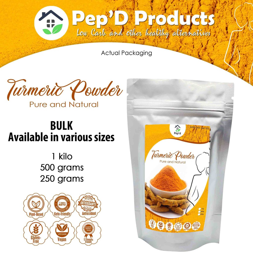 Turmeric Powder 500g/1kg - Keto Superfood | Shopee Philippines