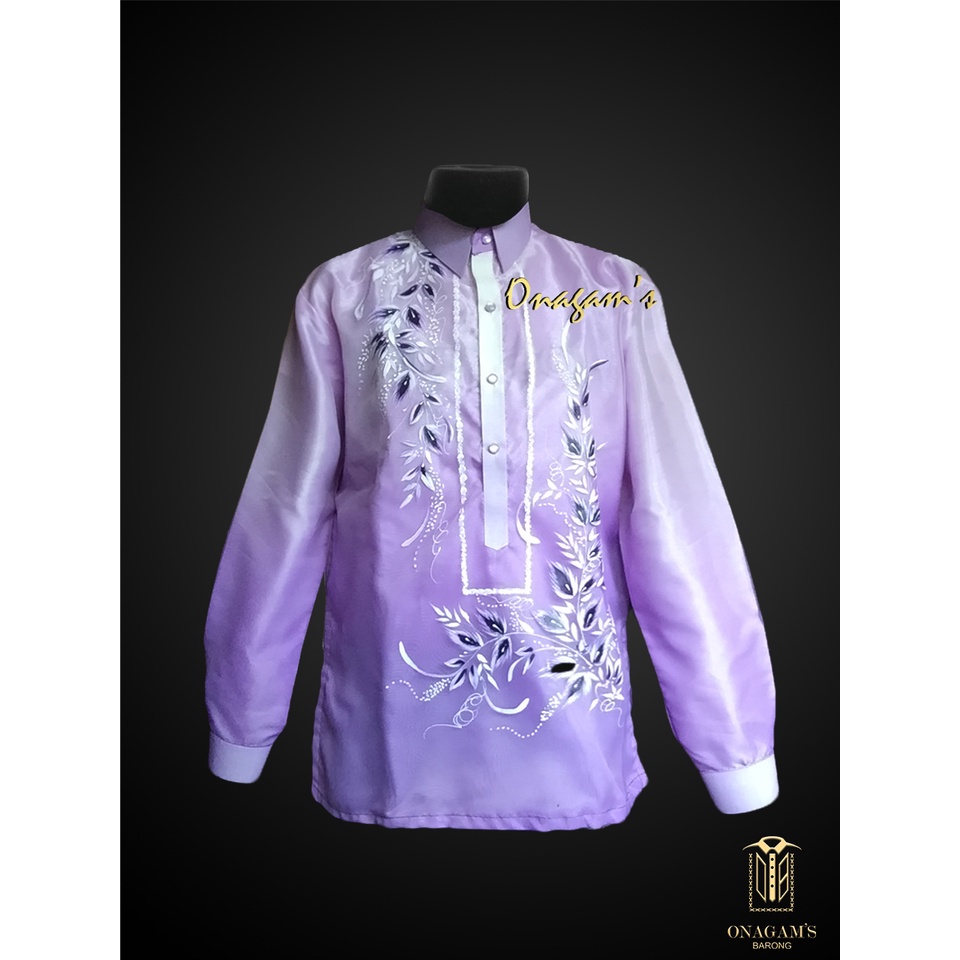 HAND PAINTED BARONG TAGALOG | Shopee Philippines