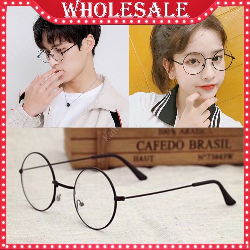 【Wholesale Lowest Price】INS Men's and Women's Plain Frames Are Round ...